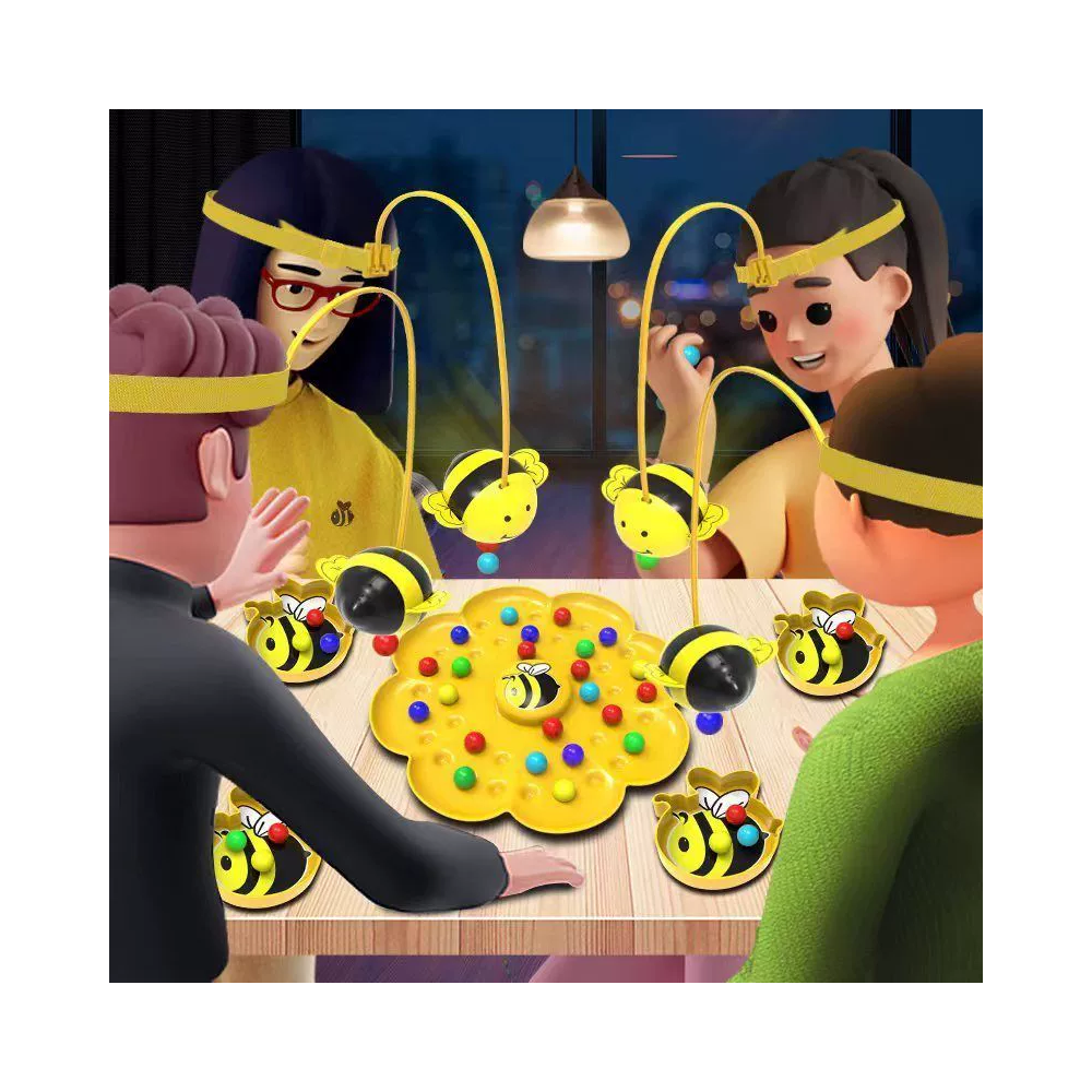 Little Bee Magnetic Bead Board Game – Honey Collection Focus Training ...
